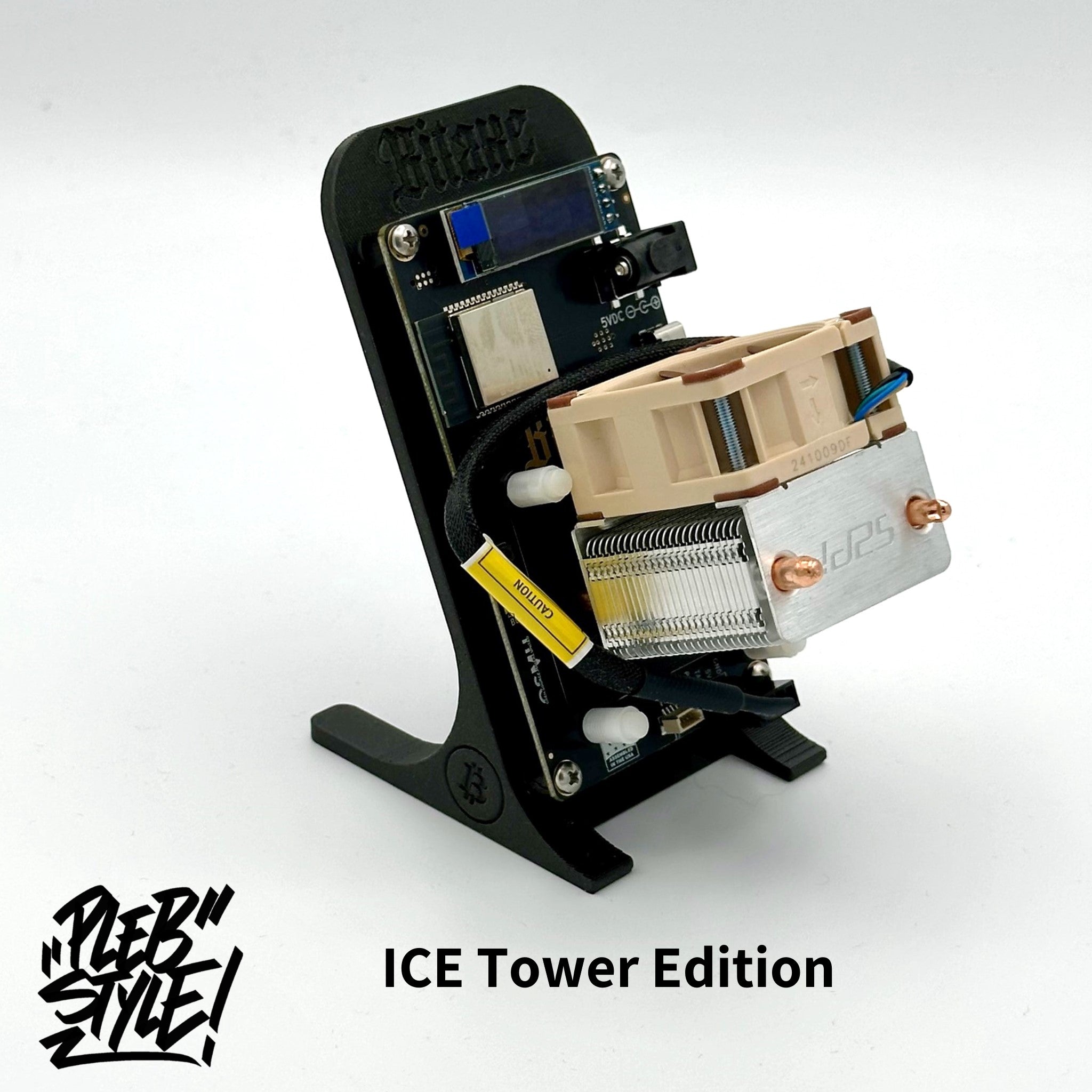 Bitaxe Gamma – Édition Spéciale ICE Tower (alimentation et support inc – Plebstyle