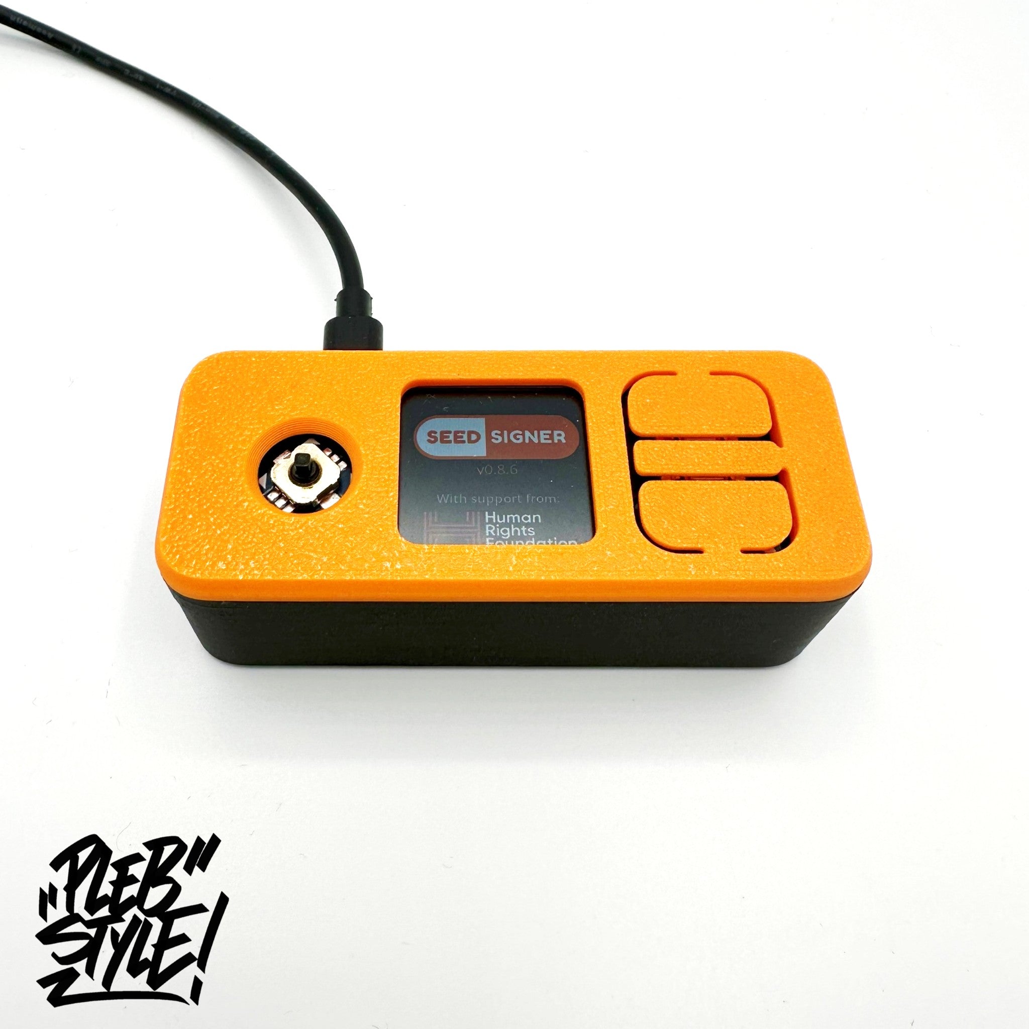 SeedSigner - Orange Surf – Plebstyle